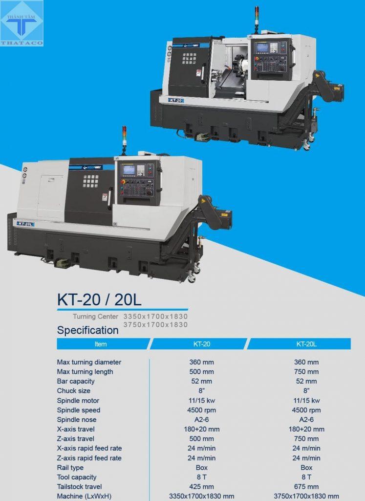 Máy Tiện CNC Keepway Kaifeng KT-20L » thataco.com | Chính Hãng